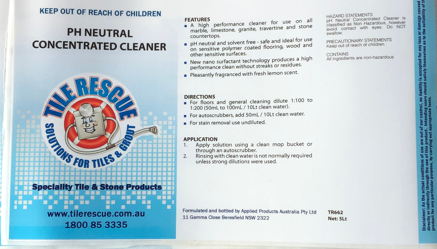 Chemical Bottle Labels – Tile Rescue Wholesale Shop