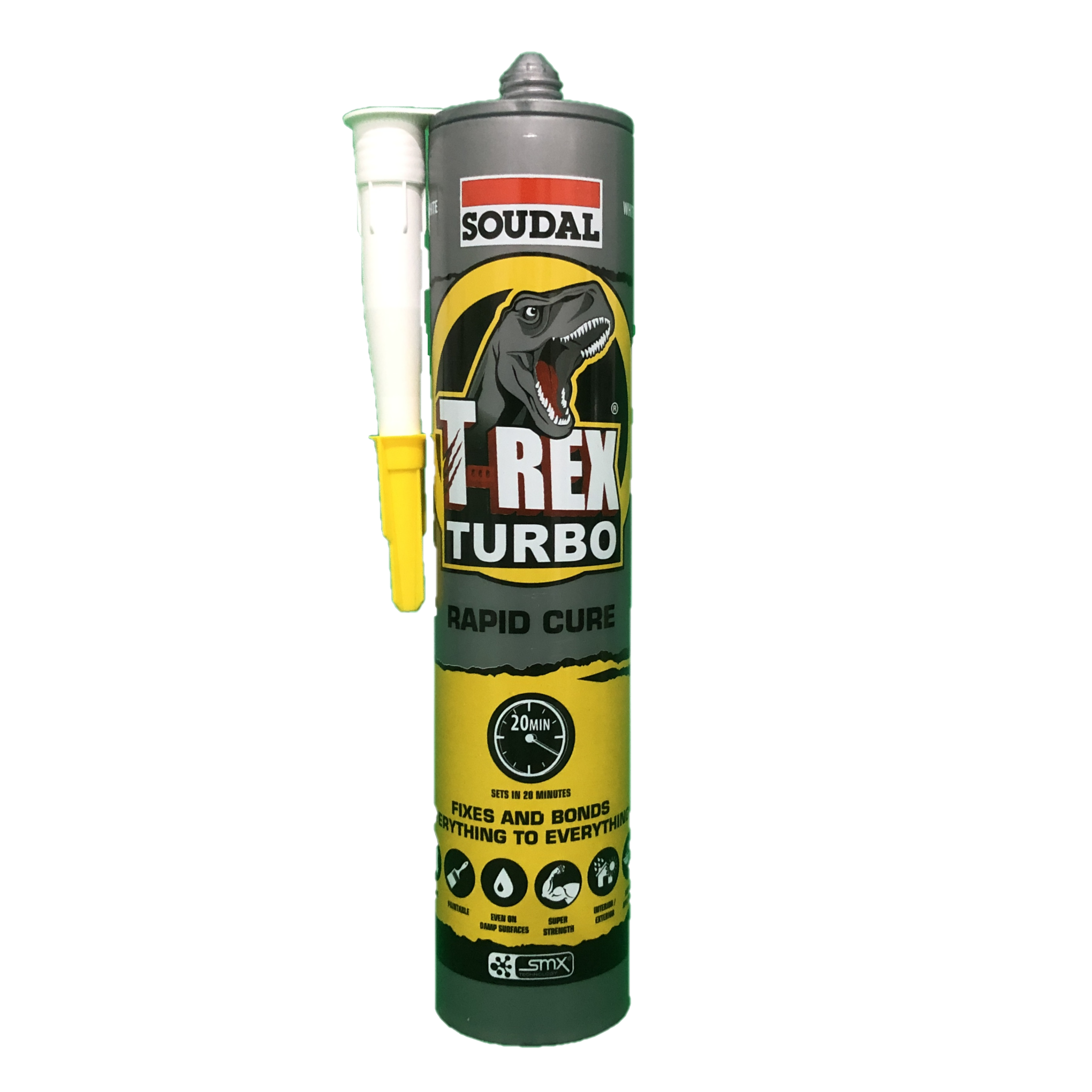 Soudal T-Rex Turbo - White – Tile Rescue Wholesale Shop